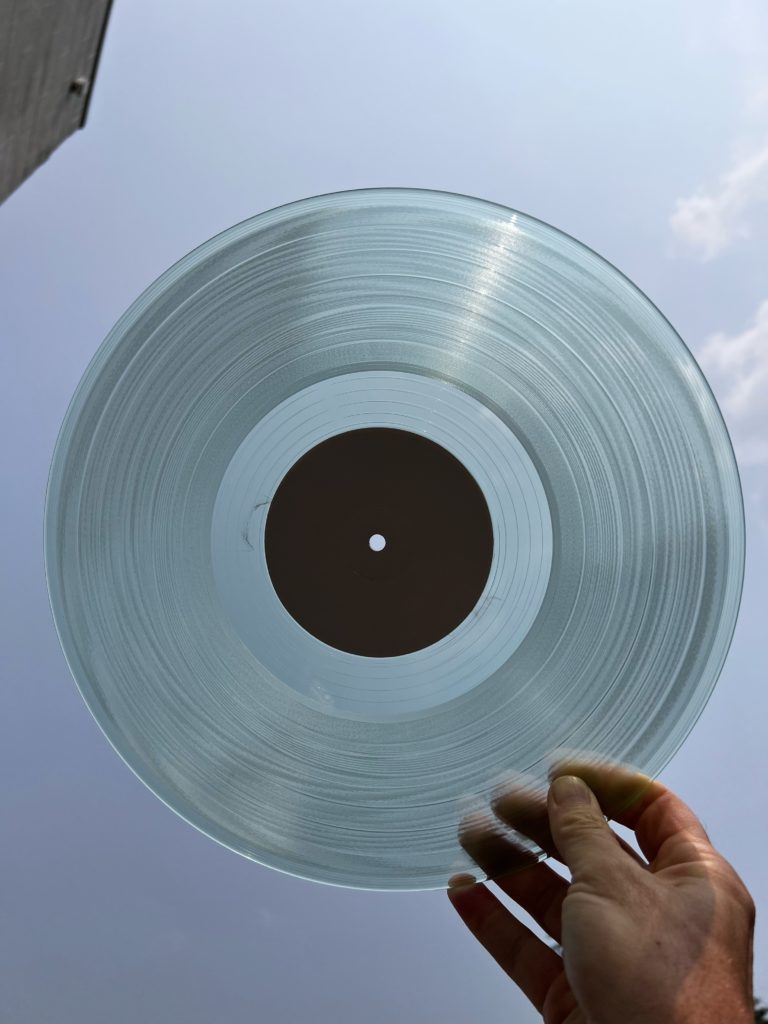 Furnace Record Pressing | Clear Glass Vinyl